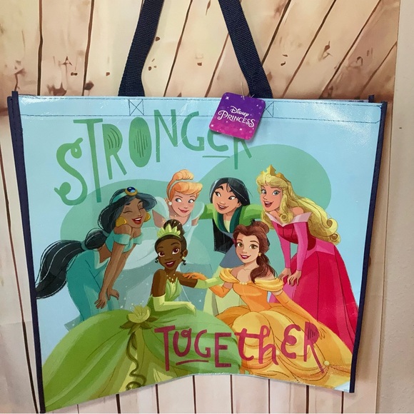 Disney | Bags | Nwt Disneys Princesses Stronger Together Extra Tote ...